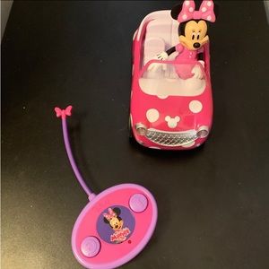 Disney | Toys | Disney Junior Minnie Mouse Roadster Rc Car With Polka ...